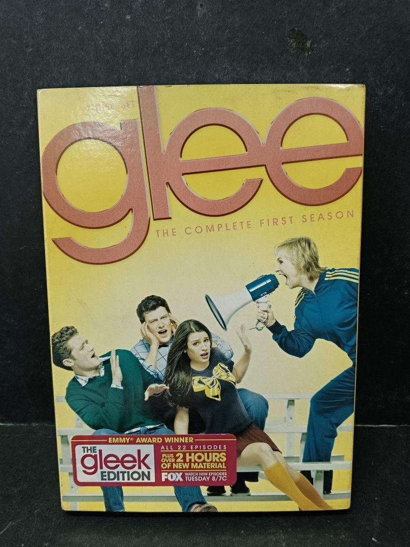 Original DVD: GLEE The Complete First Season 7- Disc Set (Region 1) on ...