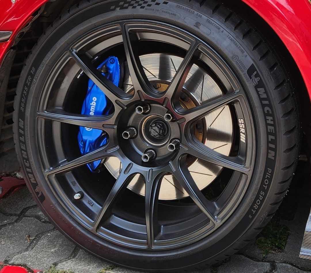 Original SSR GTX01 18" 5x114.3, Car Accessories, Tyres & Rims on Carousell