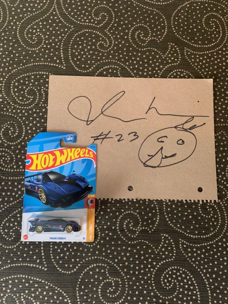 Pagani Zonda R + Jhon Marconi signature, Hobbies & Toys, Toys & Games ...