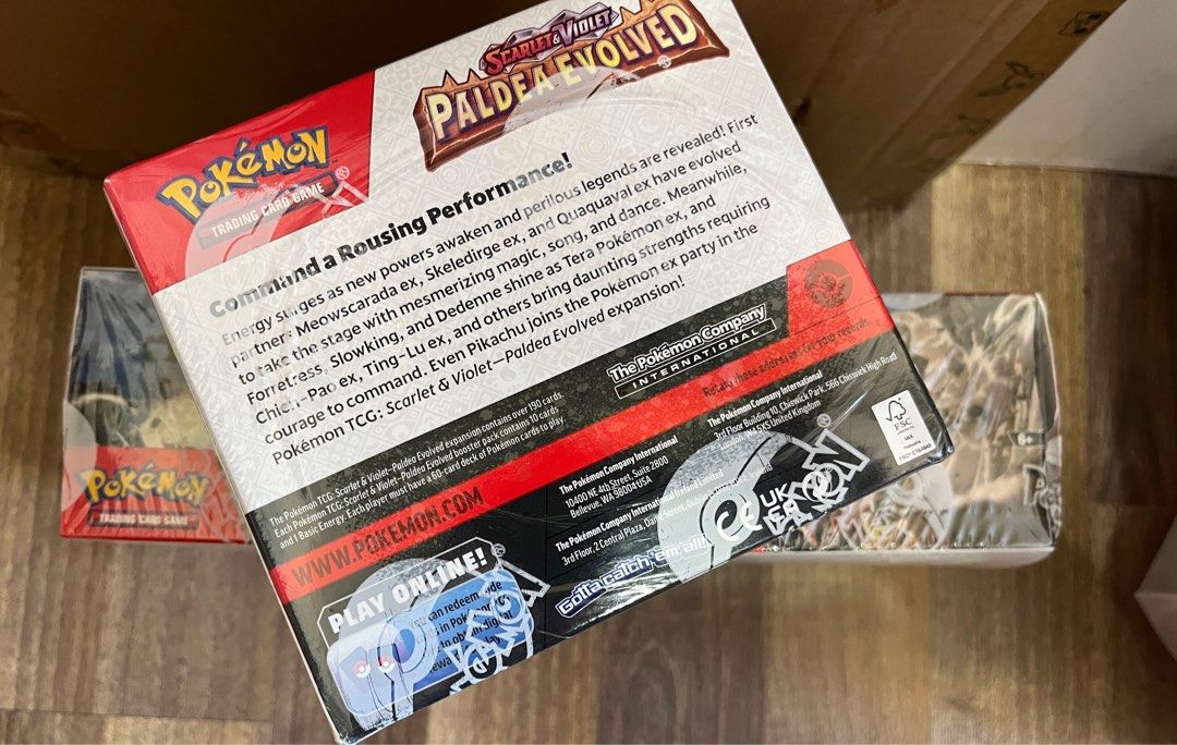 Paldea Evolved Pokemon Booster Box SV2, Hobbies & Toys, Toys & Games on ...