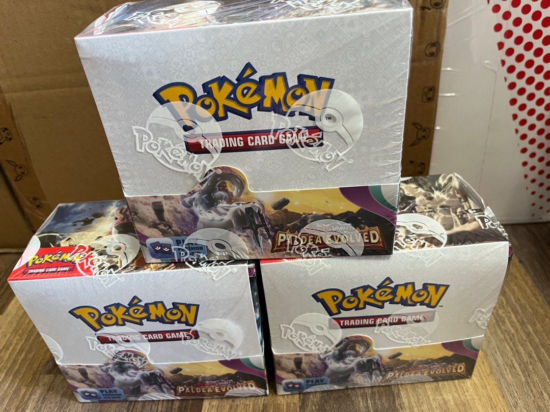 Paldea Evolved Pokemon Booster Box SV2, Hobbies & Toys, Toys & Games on ...