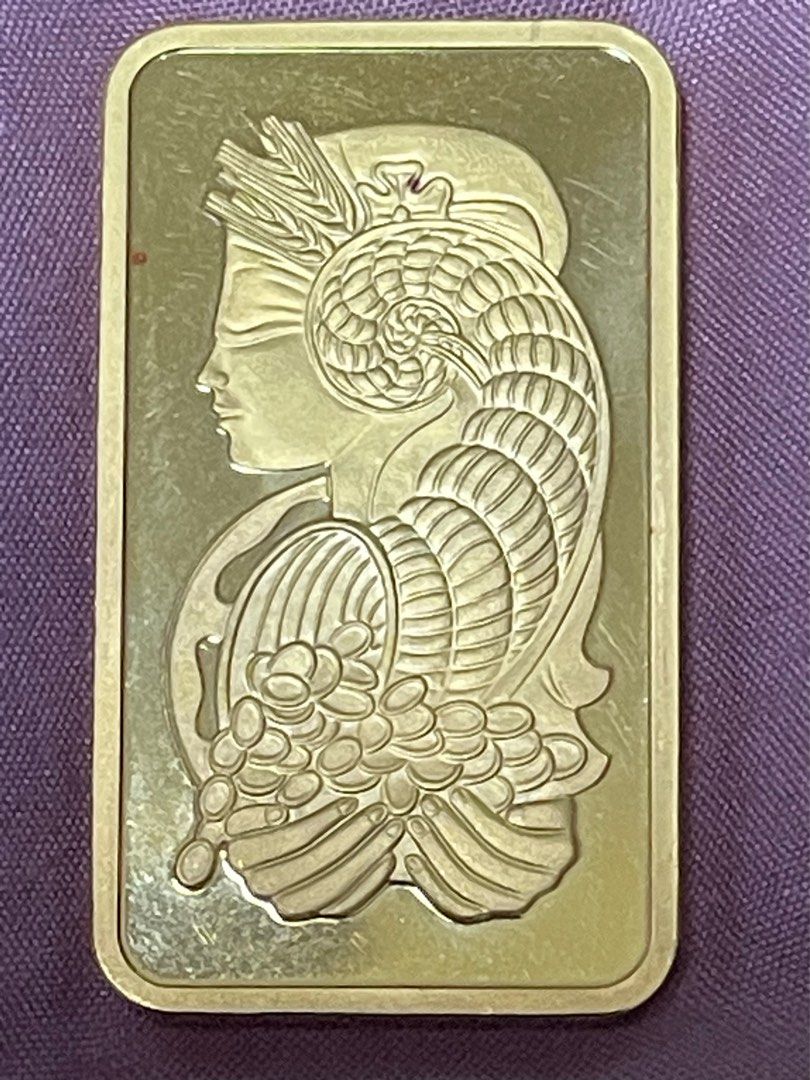 Pamp Sa Pure Gold Bar 100 grams, Hobbies & Toys, Memorabilia ...