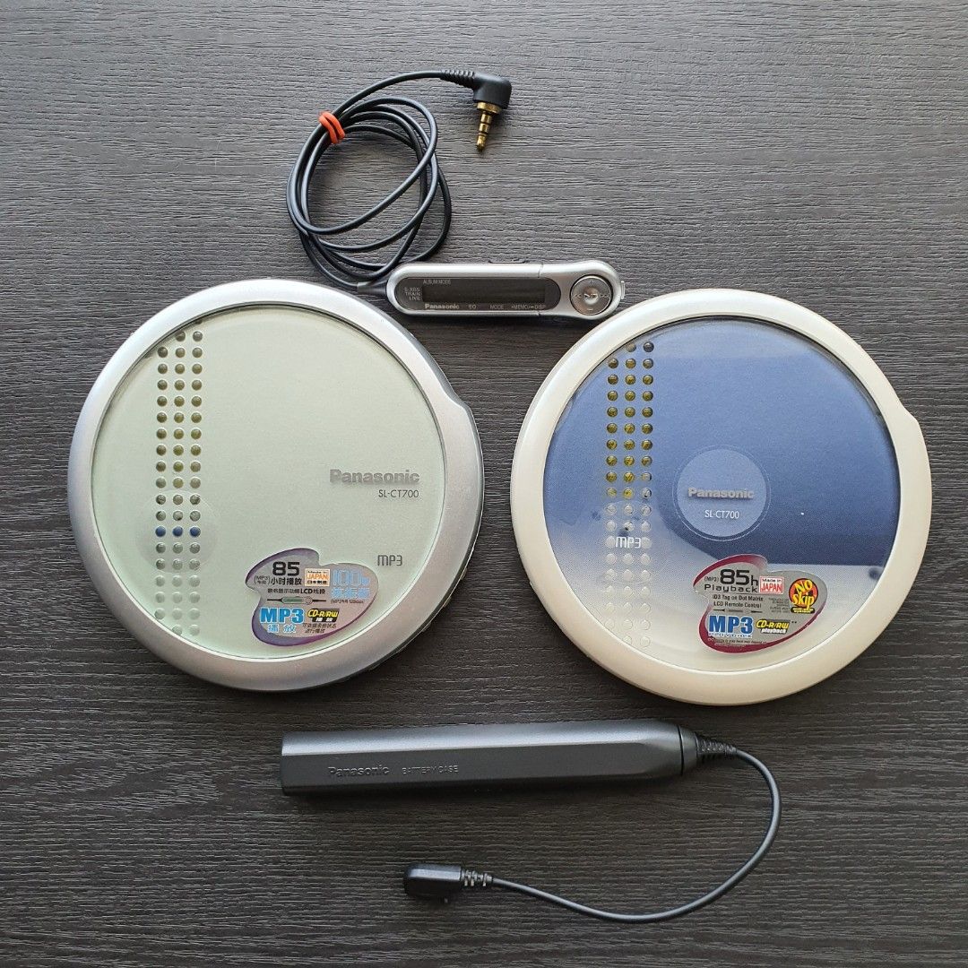 Made in Japan Panasonic SL-CT700 Compact Disc CD MP3 Player Discman ...