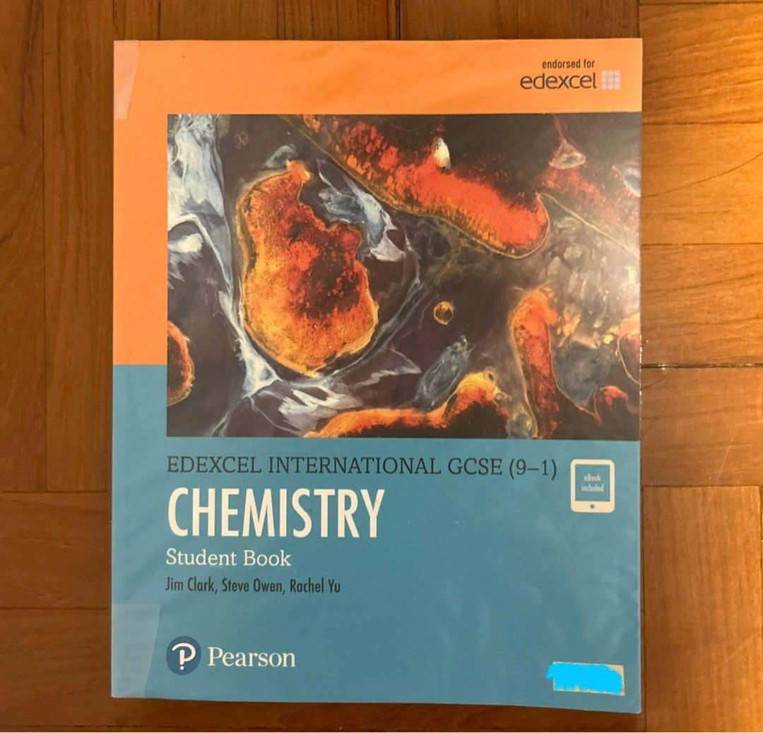 Pearson EDEXCEL IGCSE 9-1 Chemistry, 興趣及遊戲, 書本 & 文具, 教科書 - Carousell