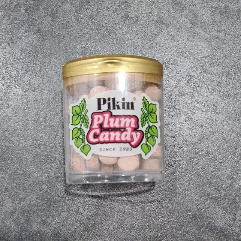 Pikin Plum Tablet Candy sour plum candy sweet melt in your mouth drops ...