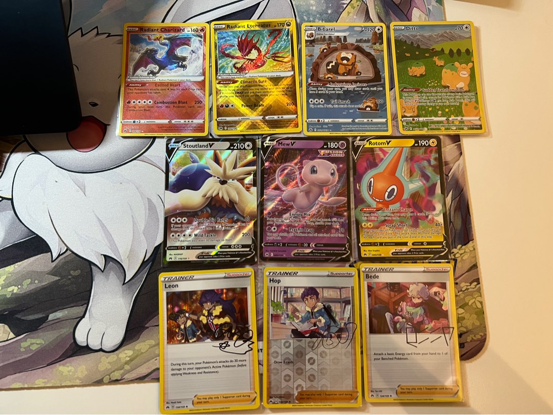 Pokemon cards PTCG radiant charizard Crown Zenith, Hobbies & Toys, Toys ...