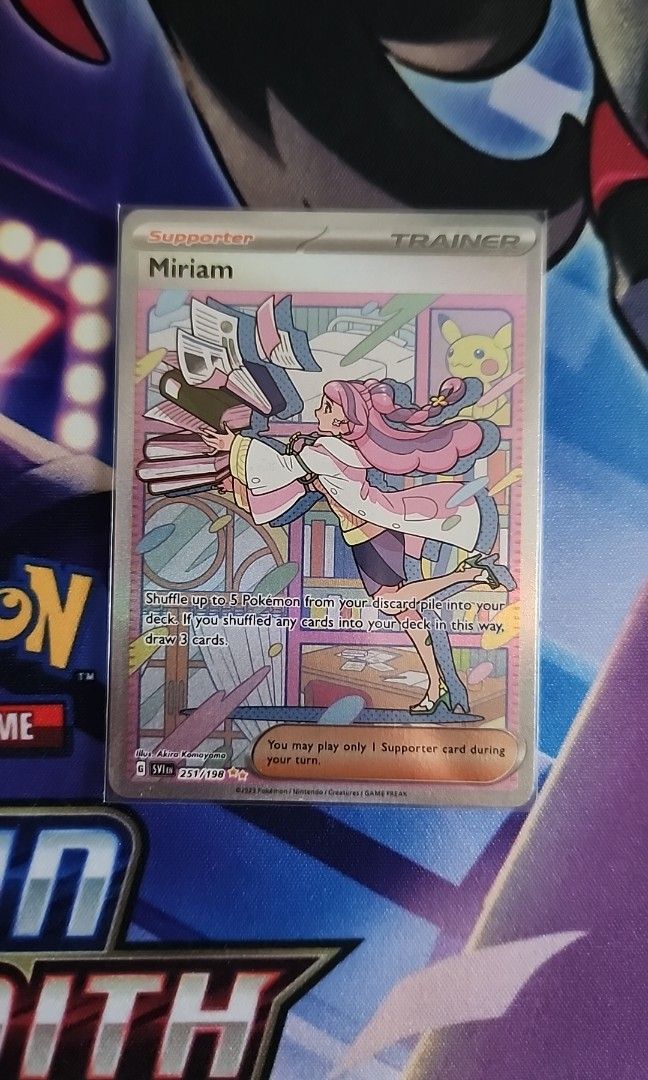 Pokemon Miriam sale, Hobbies & Toys, Toys & Games on Carousell