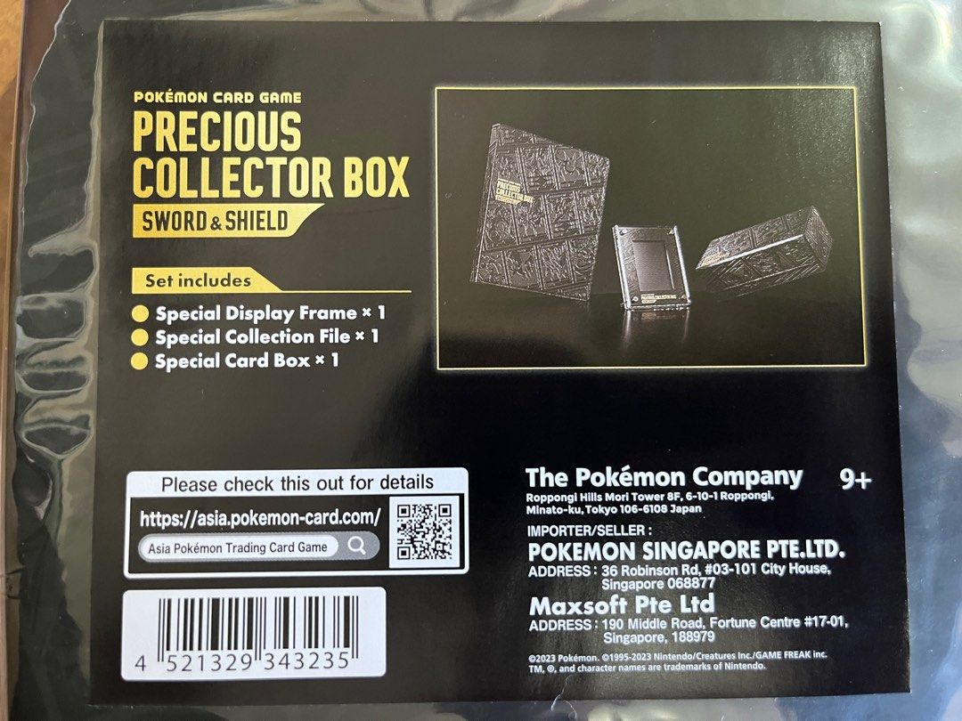 Pokemon Precious Collector Box (ASIA Version), Hobbies & Toys, Toys ...