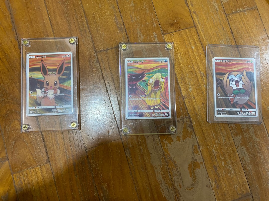 Pokémon Scream promo cards (Museum promo) |, Hobbies & Toys, Toys ...