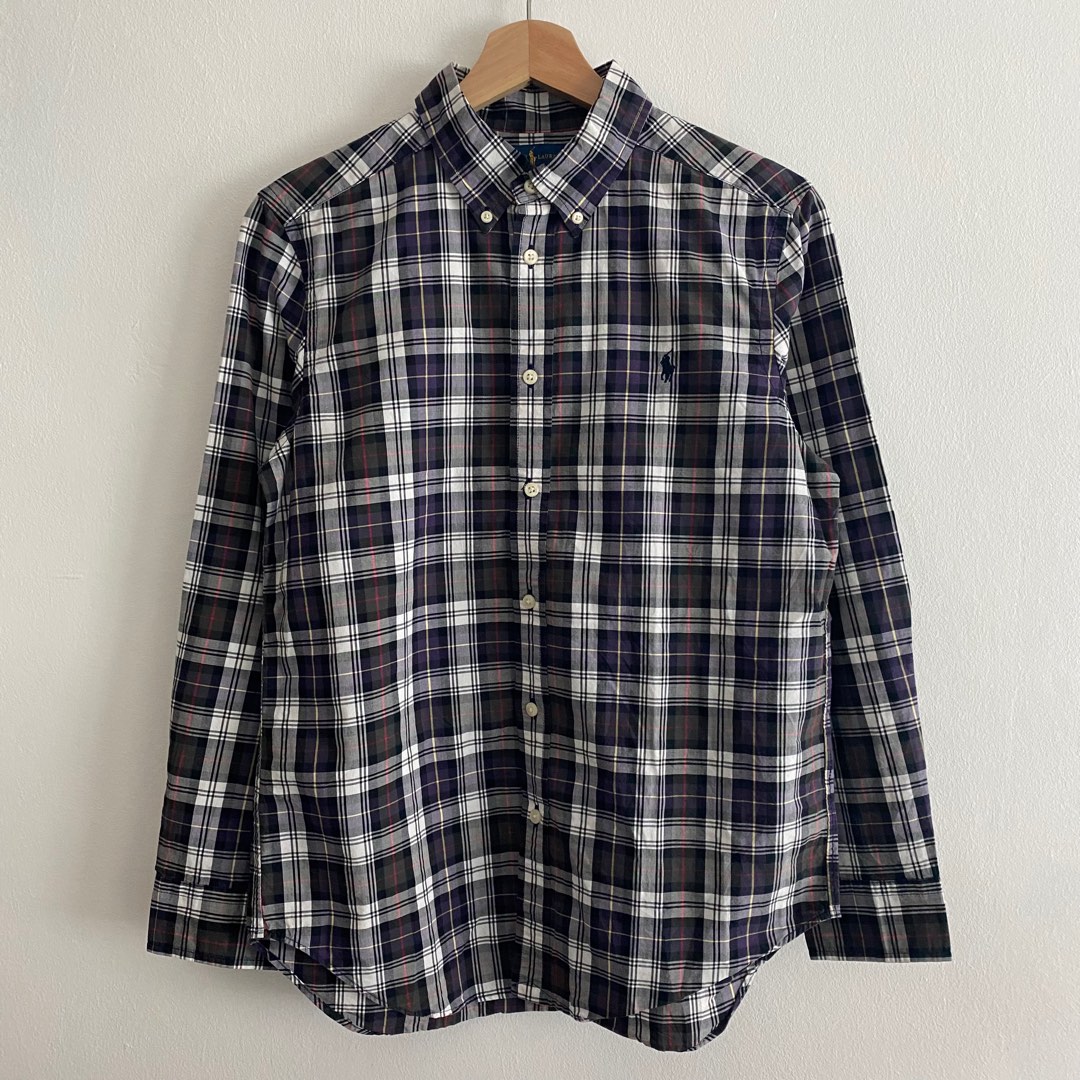 Polo Ralph Lauren Button Up Shirt, Men's Fashion, Tops & Sets, Formal ...