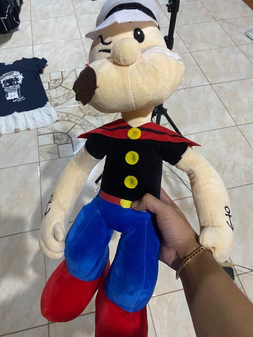 Popeye Stuffed Toy, Hobbies & Toys, Toys & Games on Carousell