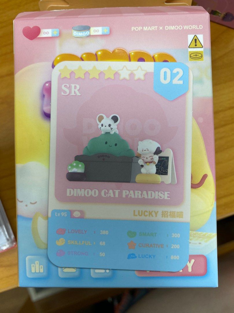 Popmart - Dimoo CNY and Dimoo Cat Paradise, Hobbies & Toys, Toys ...