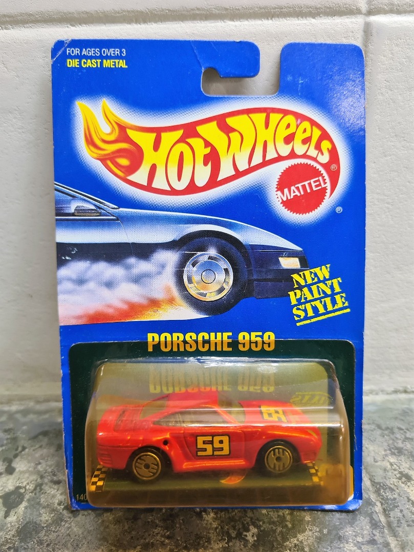 PORSCHE 959 - Hot Wheels 1989 Collector Series #80, Hobbies & Toys ...