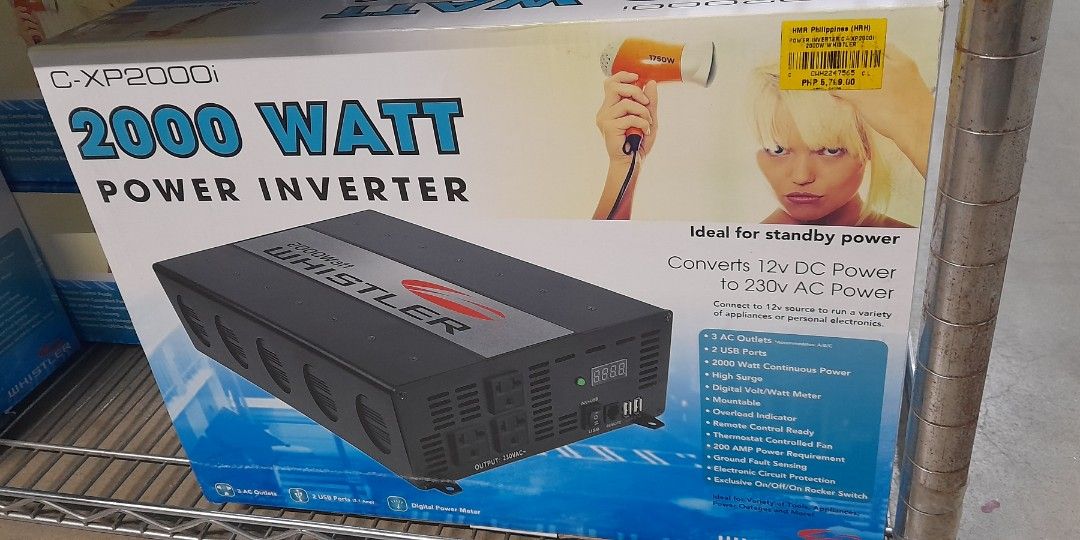 Power inverter 2000 watts, TV & Home Appliances, Other Home Appliances ...