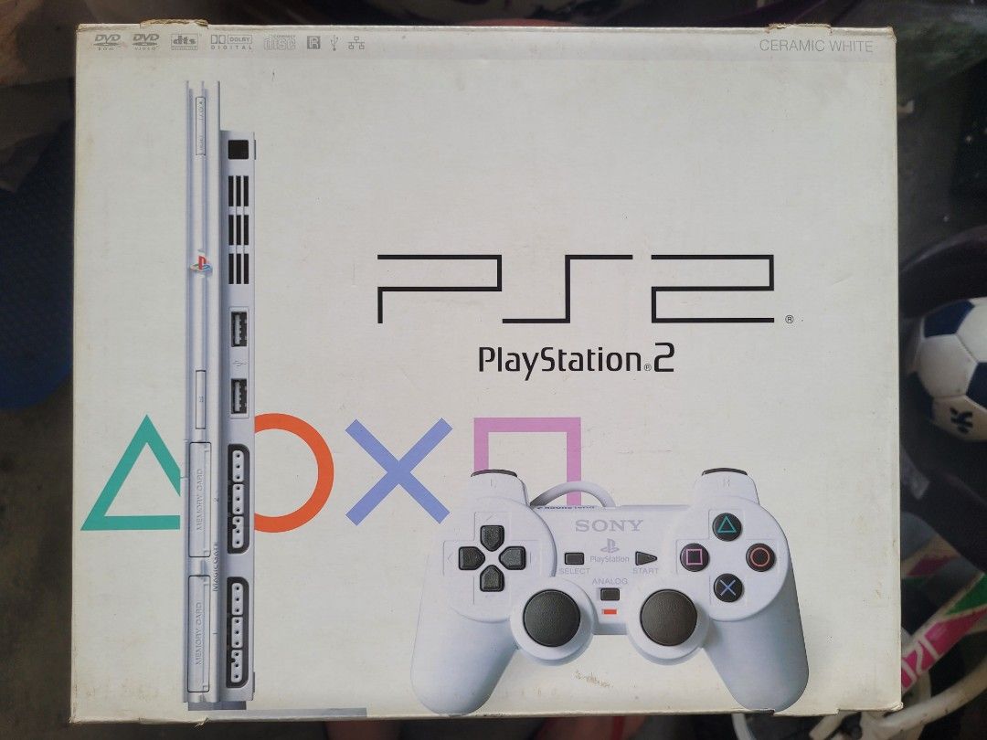 ps2 slim empty box