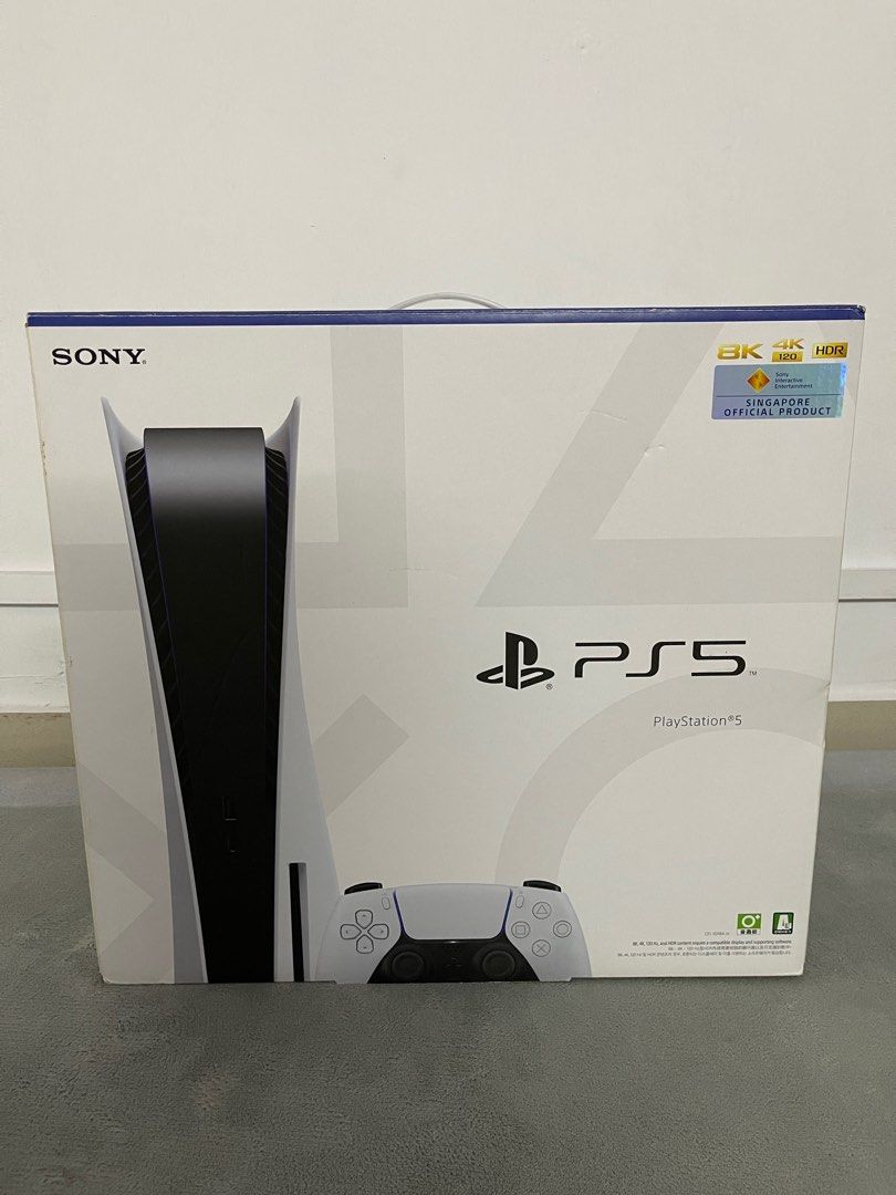 PS5 Box, Video Gaming, Video Games, PlayStation on Carousell