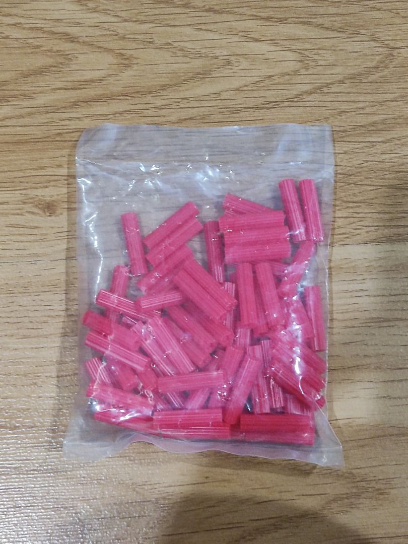 PVC Wall Plug - Red Colour, Furniture & Home Living, Home Improvement ...