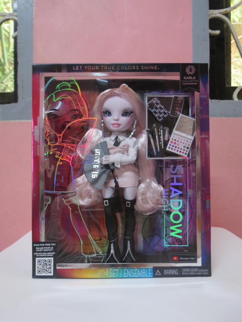 Rainbow High Shadow High Karla Choupette- Pink Fashion Doll, Hobbies ...