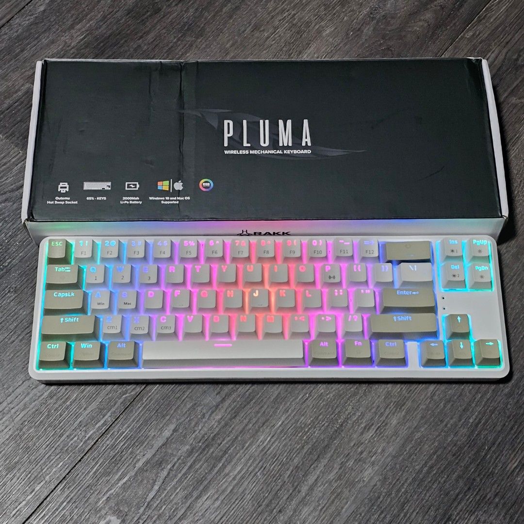 Rakk Pluma, Computers & Tech, Parts & Accessories, Computer Keyboard on Carousell