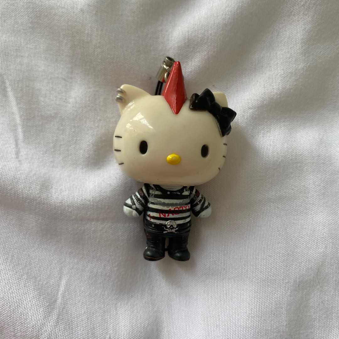 RARE hello kitty h naoto keychain charm gachapon, Hobbies & Toys, Toys ...