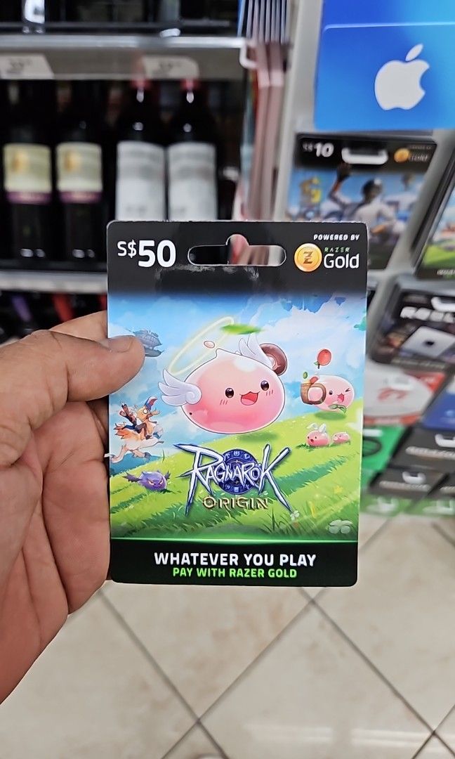 Razer Gold card, Video Gaming, Gaming Accessories, Game Gift Cards ...