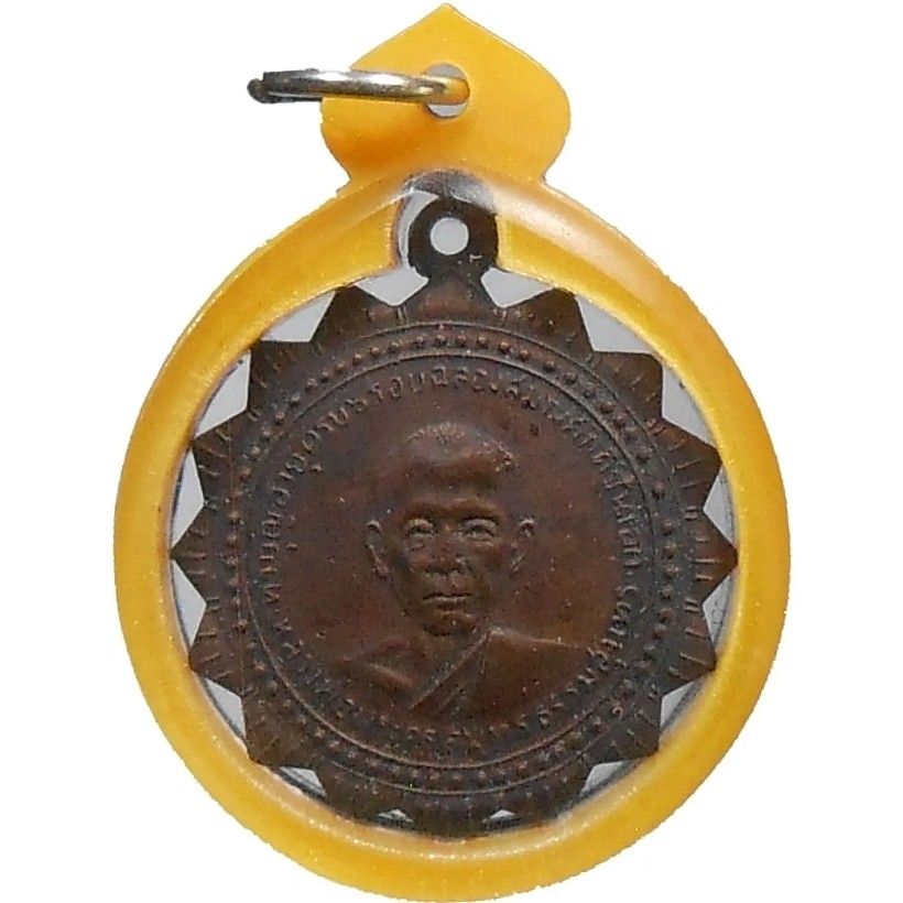 REAL PHRA LP SOOD YANT TAKOR WAT KALONG RARE OLD THAI BUDDHA AMULET ...