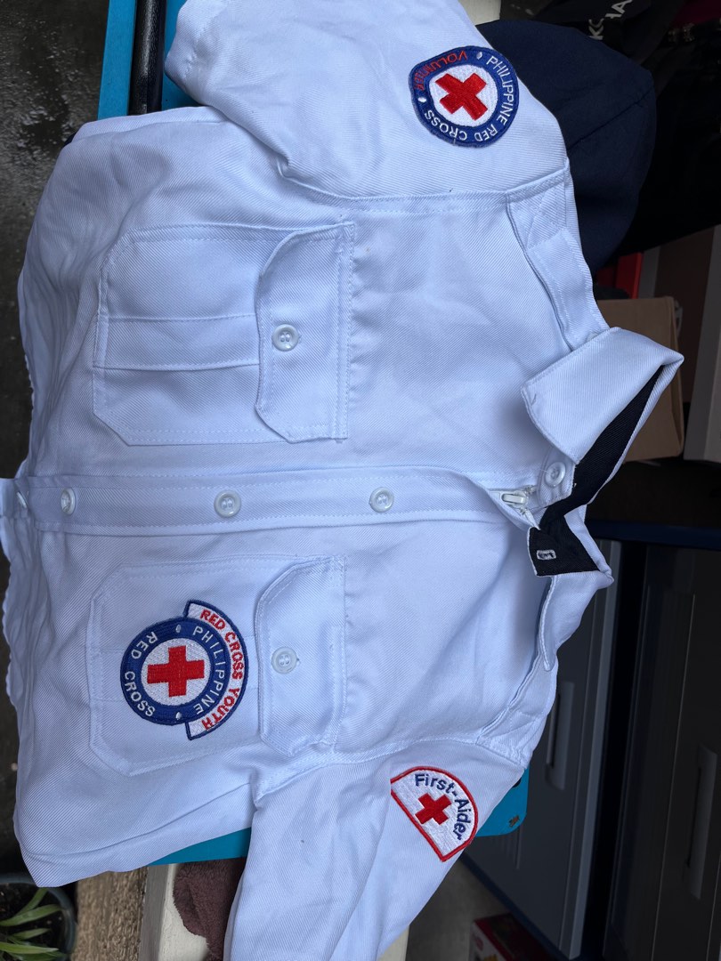 RED CROSS YOUTH TYPE A UNIFORM, Women's Fashion, Tops, Blouses on Carousell
