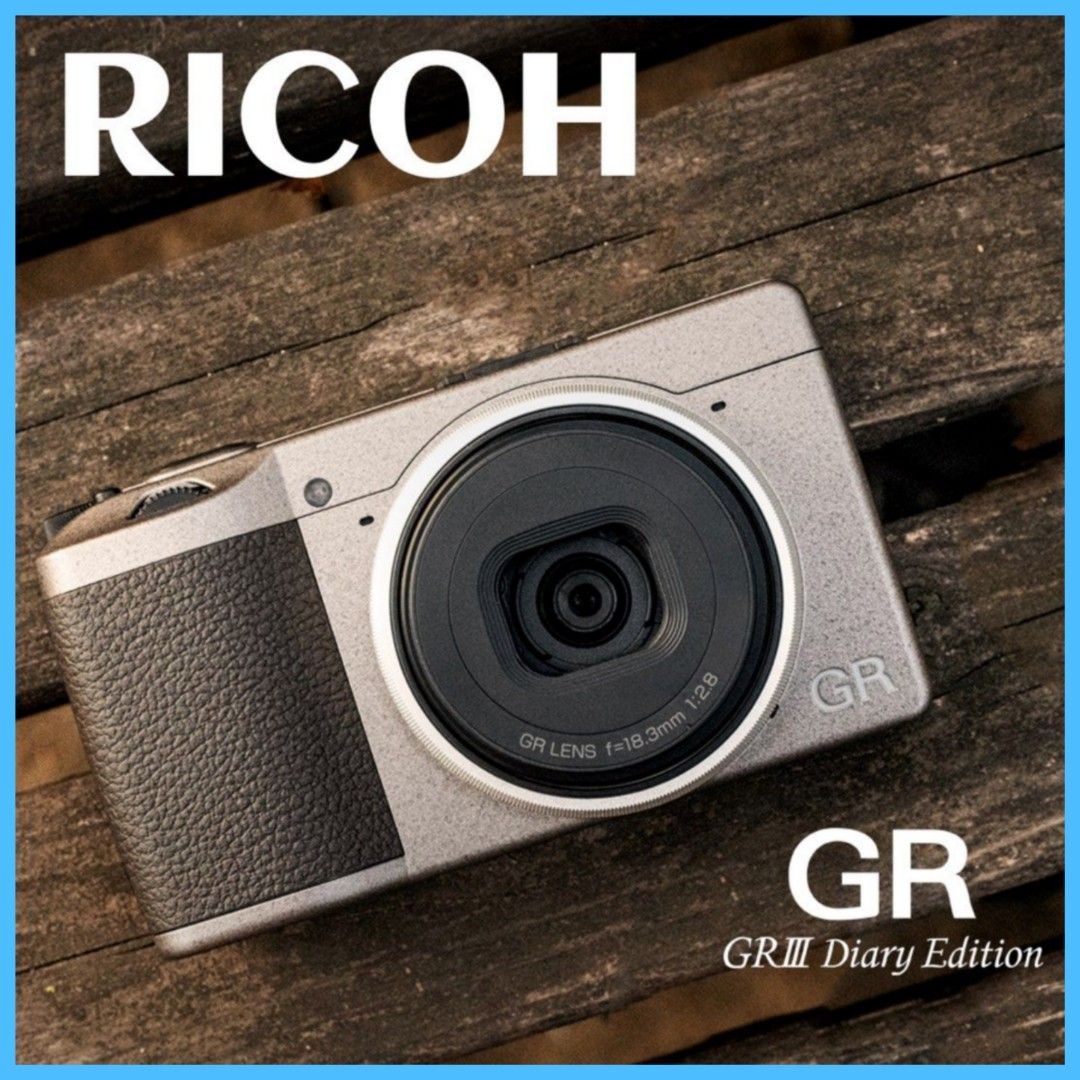 Ricoh gr3 diary edition 28mm f2.8 Grey / GR iii, Photography, Cameras on Carousell