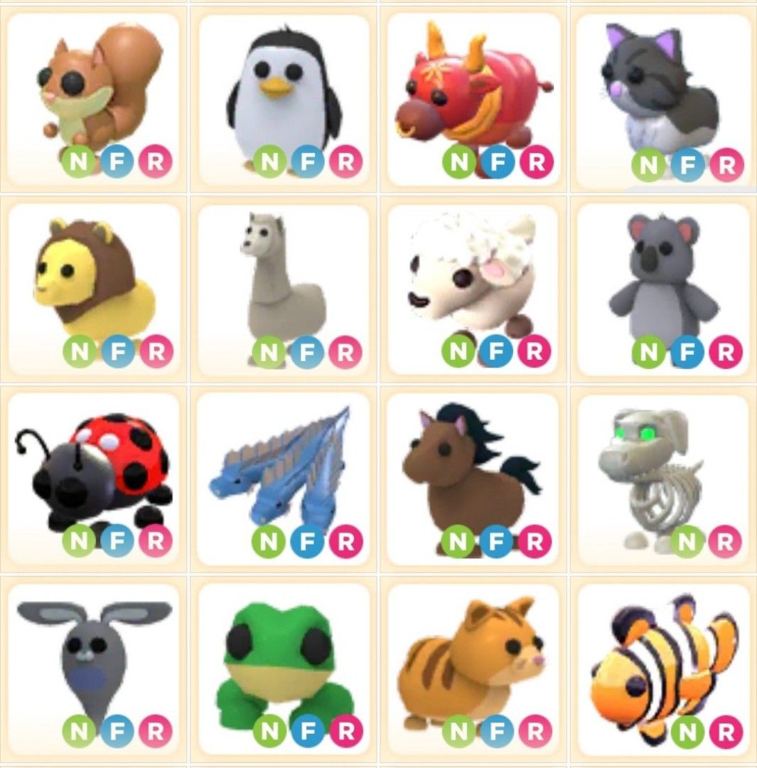 Roblox Adopt Me! Neon Pet Sale, Video Gaming, Gaming Accessories, In ...