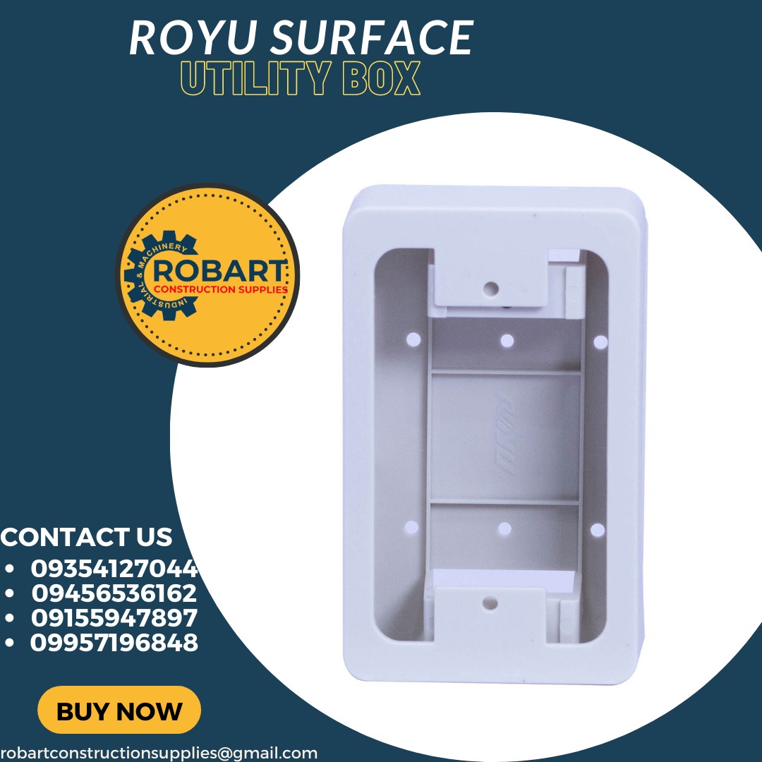 ROYU SUFRACE UTILITY BOX, Commercial & Industrial, Construction Tools ...