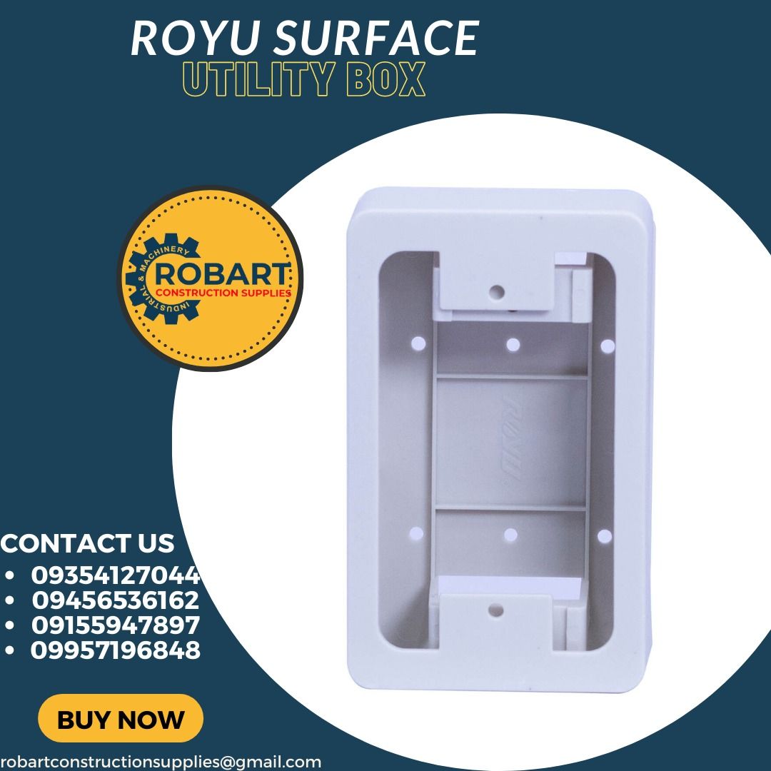 ROYU SUFRACE UTILITY BOX, Commercial & Industrial, Construction Tools ...