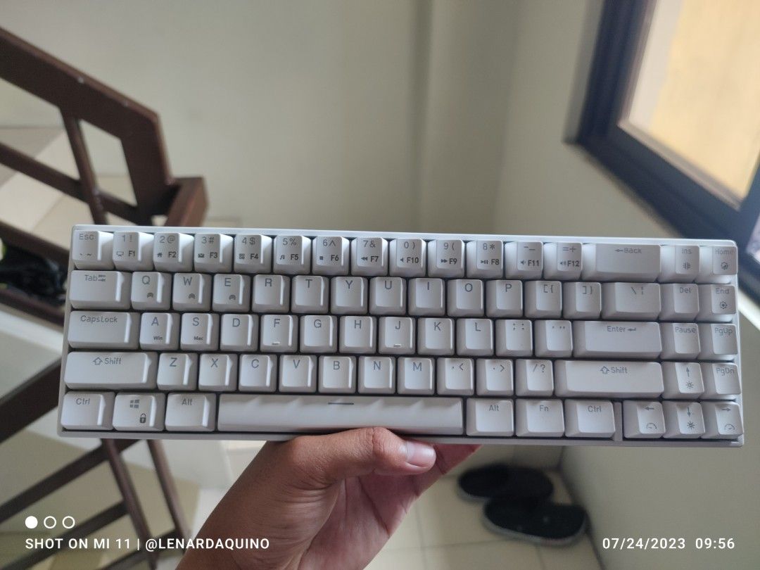 RUSH Royal Kludge Mechanical Keyboard RK71 Tri-mode (Hot Swappable ...