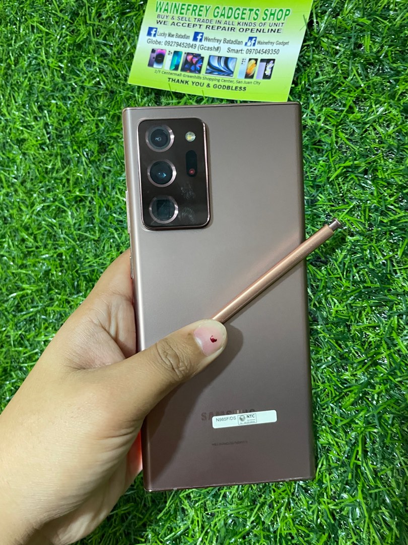 SAMSUNG NOTE 20 ULTRA 5G 12gb/256gb, Mobile Phones & Gadgets, Mobile ...