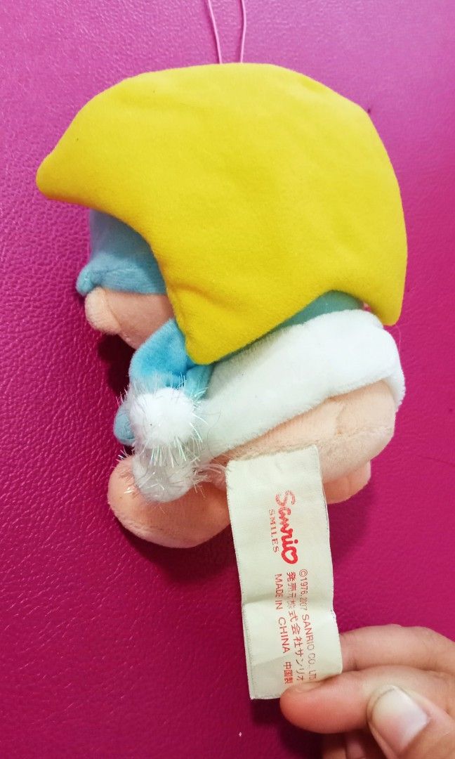 [SANRIO] LTS kiki plush charm/keychain on Carousell