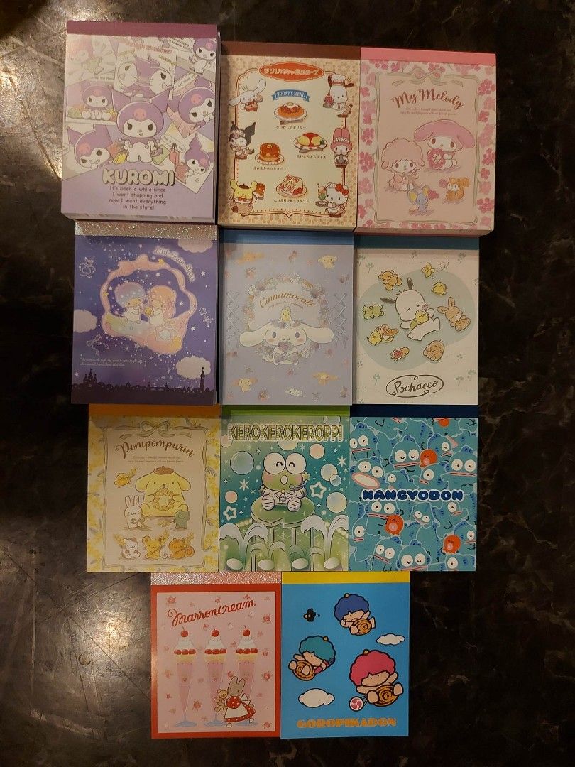Sanrio Notepad on Carousell