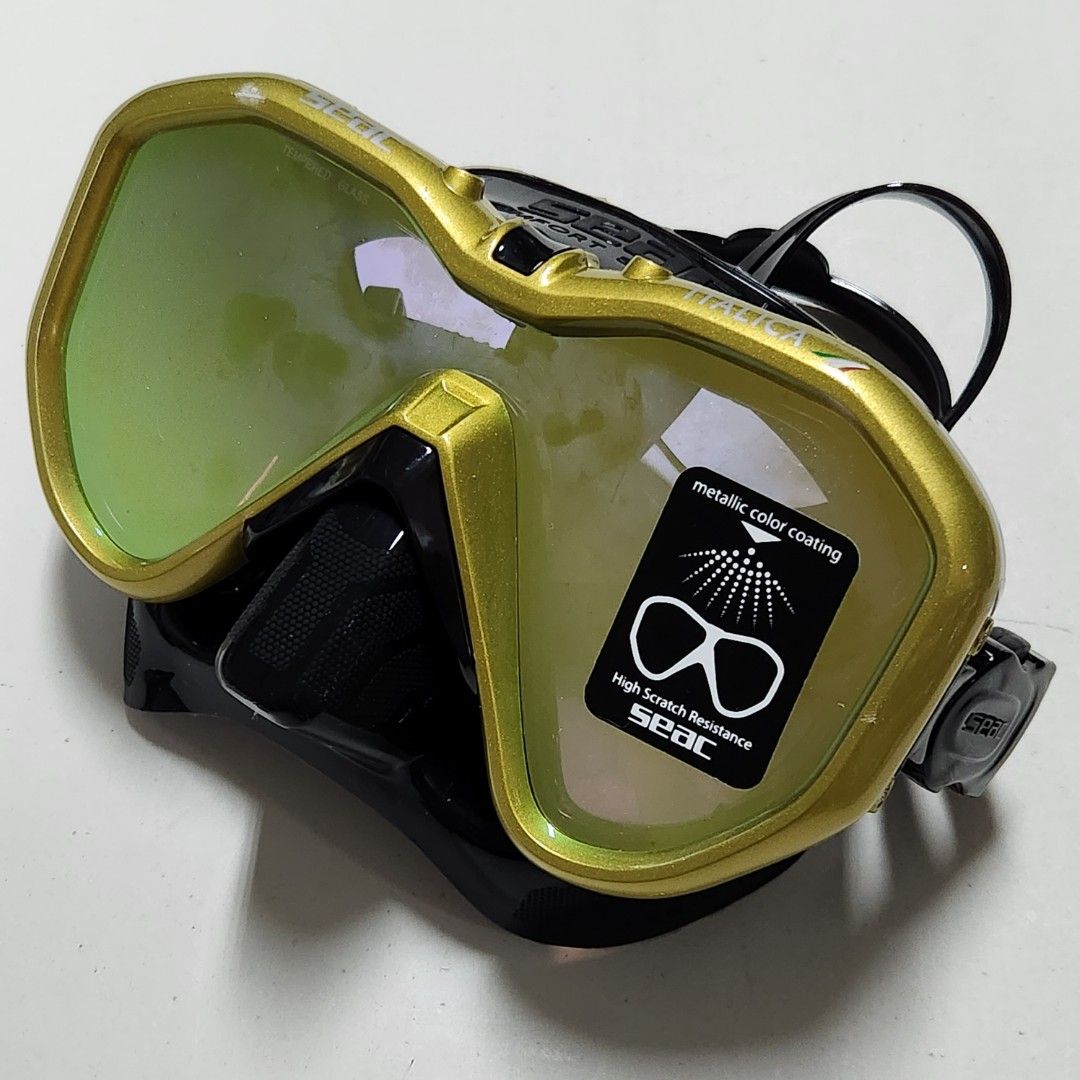Scuba Diving Mask SEAC Italia, Sports Equipment, Sports & Games, Water ...
