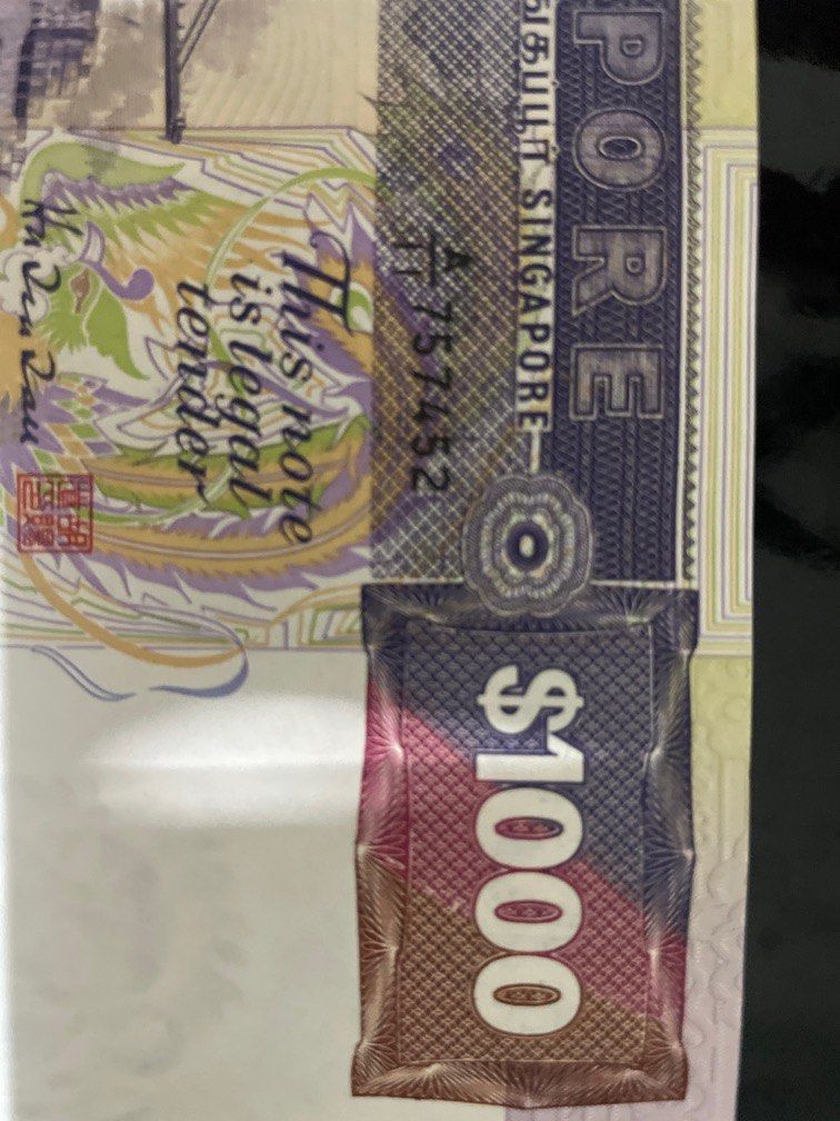 Sdg 1000 note, Hobbies & Toys, Memorabilia & Collectibles, Currency on ...