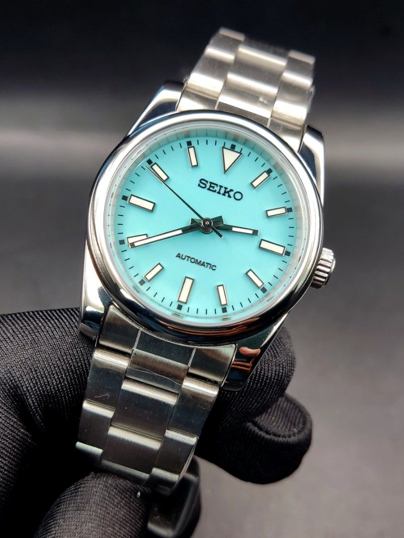 Seiko mod tiffany blue, Men's Fashion, Watches & Accessories, Watches ...