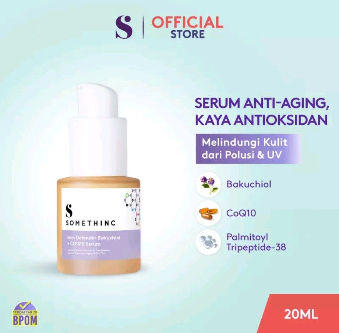 Serum Somethinc Skin Defender Bakuchiol on Carousell Serum Somethinc Skin Defender Bakuchiol on Carousell