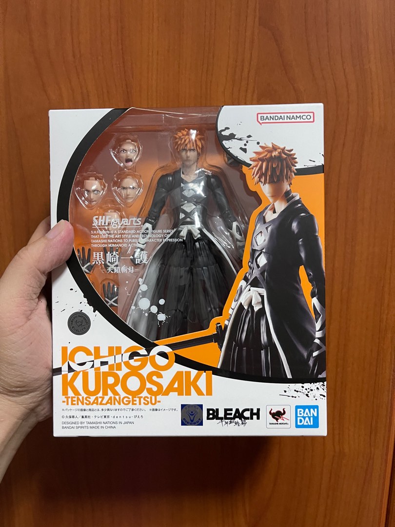 S.H. Figuarts Bleach Thousand Years Blood War Ichigo Kurosaki - Manji ...