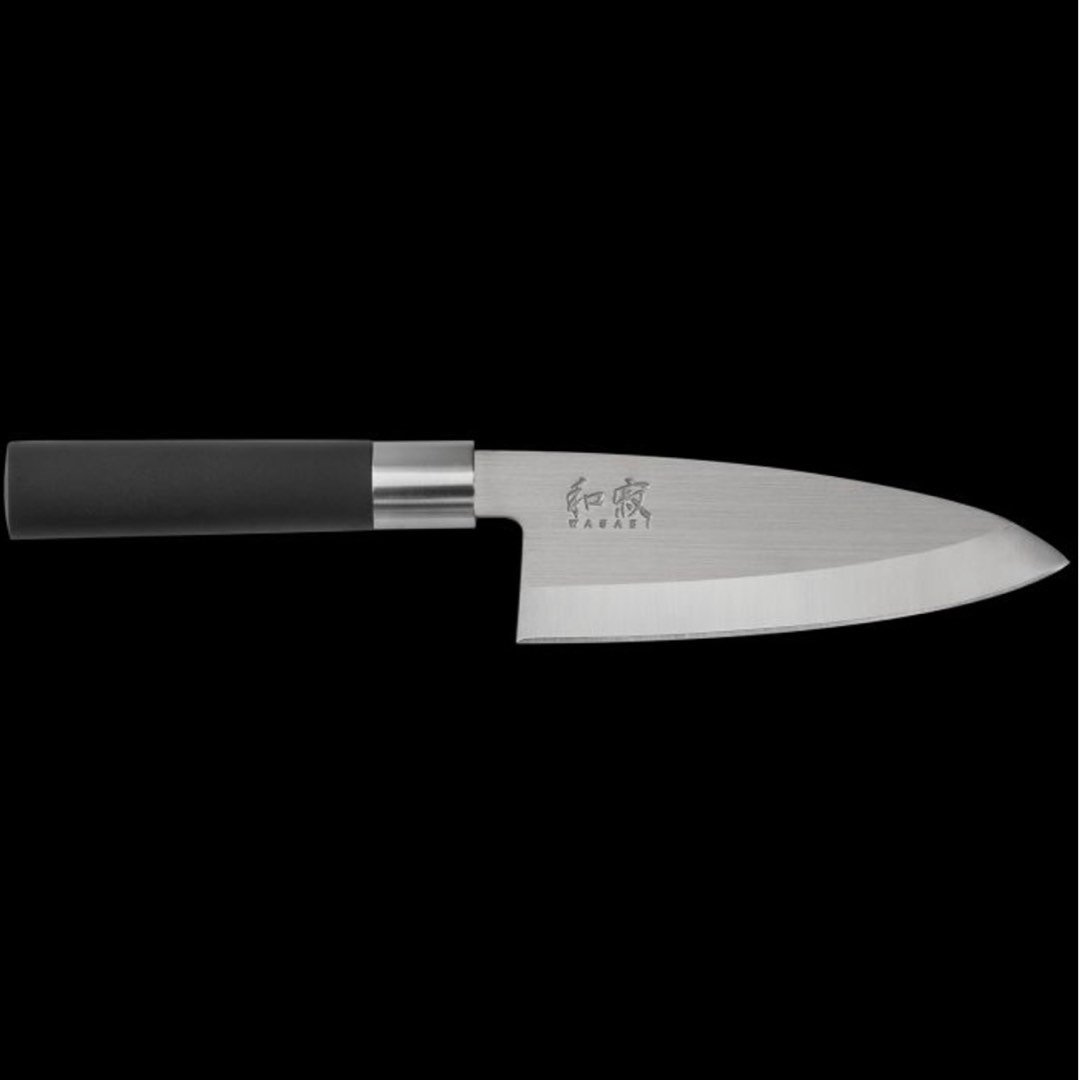 Kai Wasabi Deba 6-Inch Kitchen Knife - Made in Japan, Furniture & Home ...