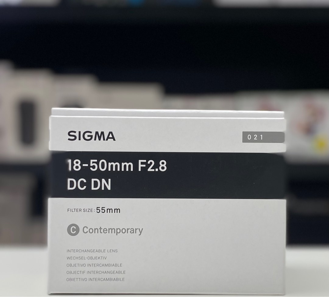 Sigma 18-50mm f/2.8 DC DN Contemporary Lens for | Sony E | FUJI X ...