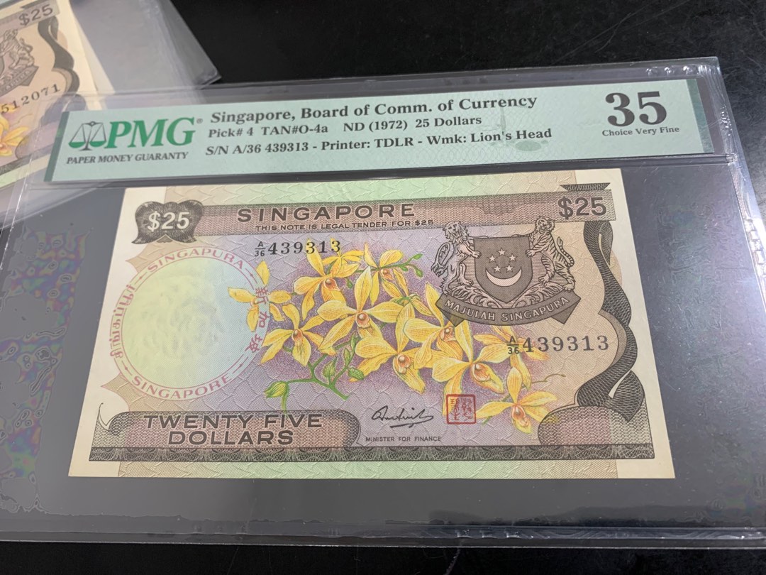 Singapore orchid 25 dollar, Hobbies & Toys, Memorabilia & Collectibles ...