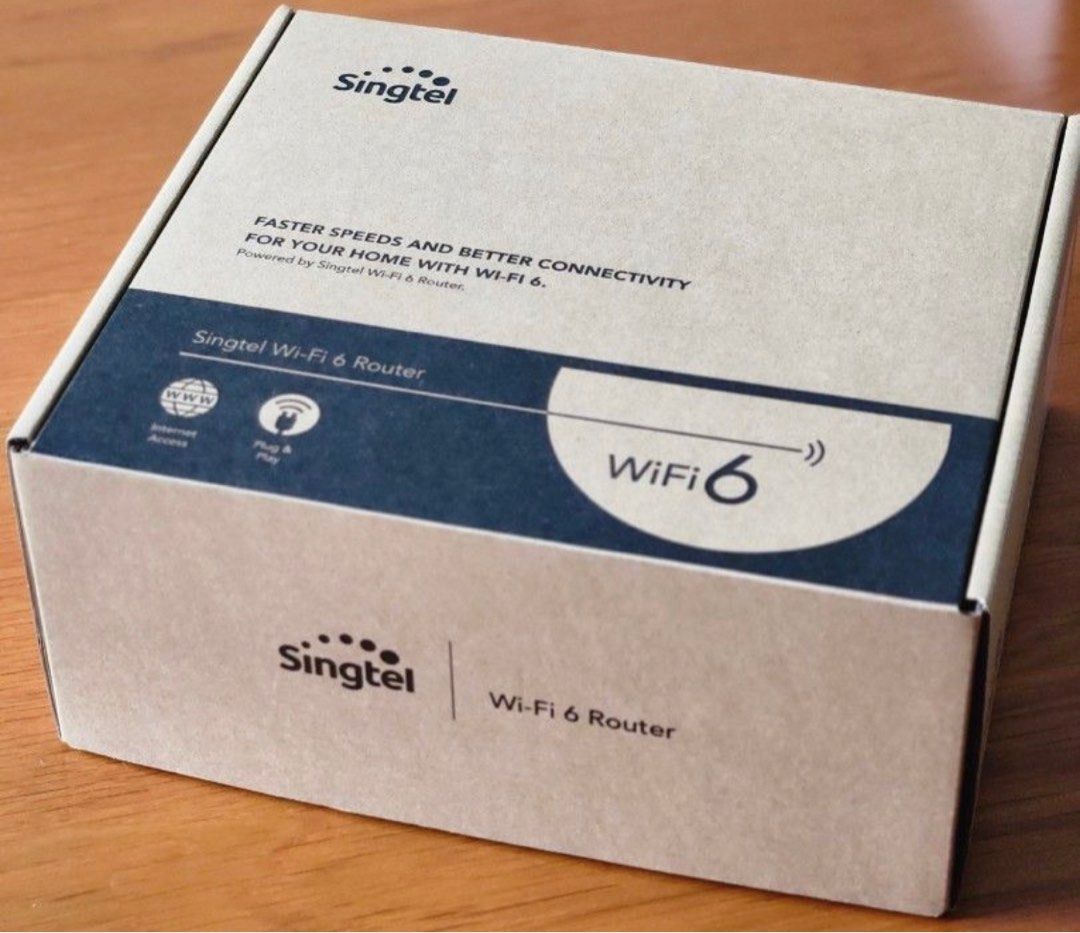 Singtel Router wifi 6 New, Computers & Tech, Parts & Accessories ...
