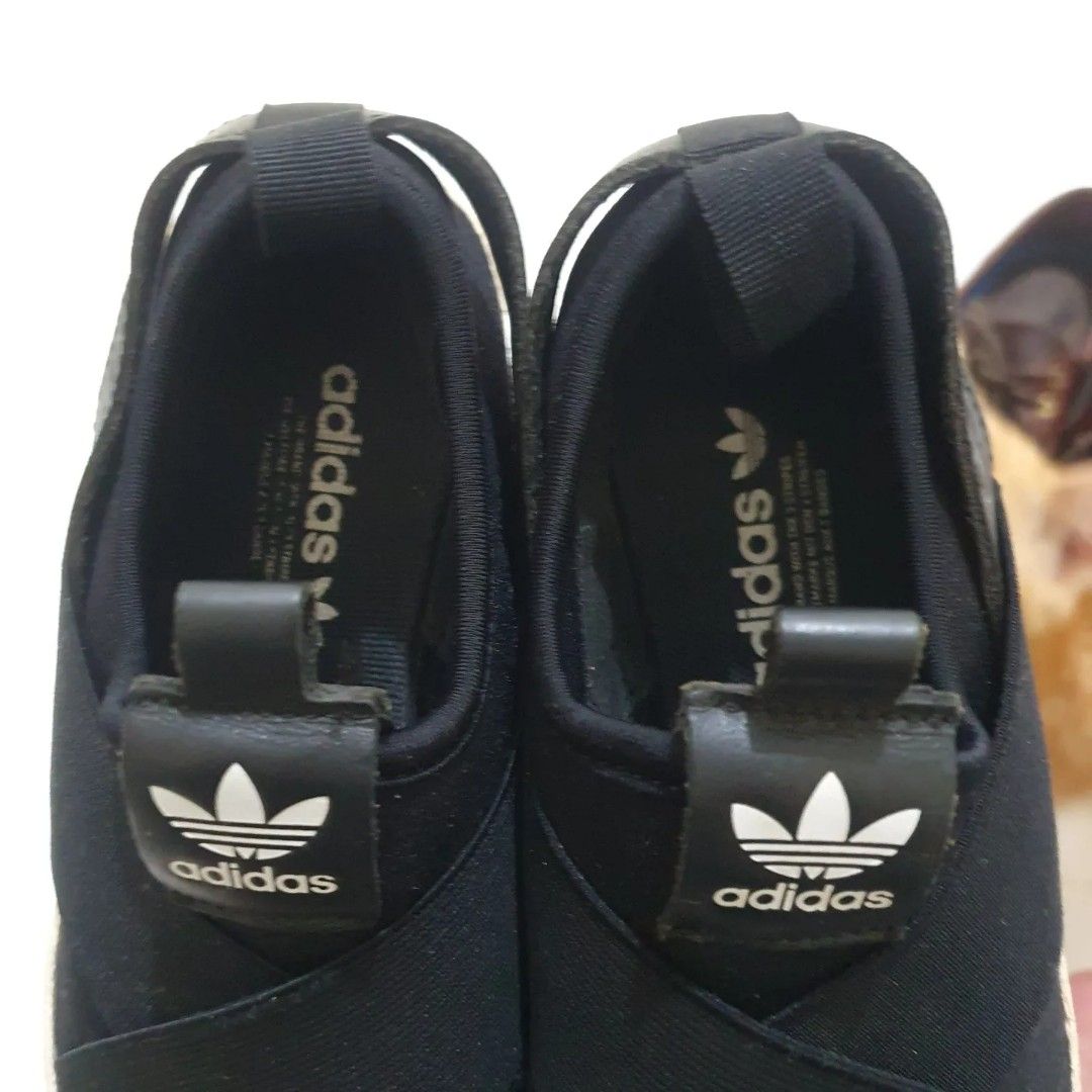 SIZE 36 INSOLE 22 CM SEPATU SECOND ORIGINAL ADIDAS SUPERSTAR SLIP ON ...