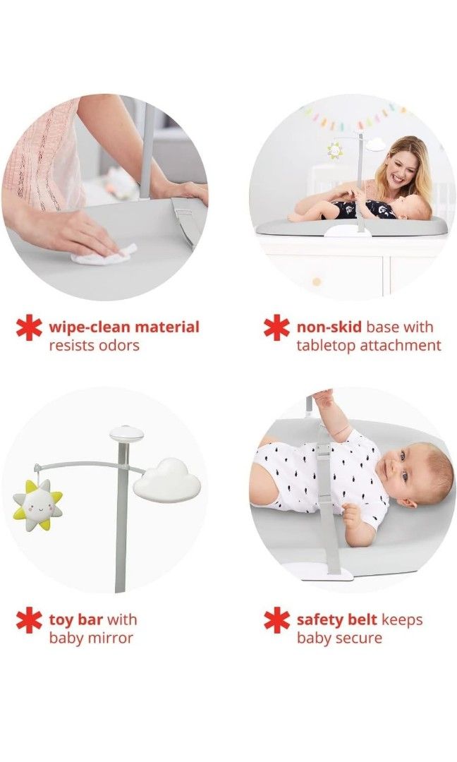 Skiphop silicon diaper changing pad, Babies & Kids, Bathing & Changing, Changing Mats ...