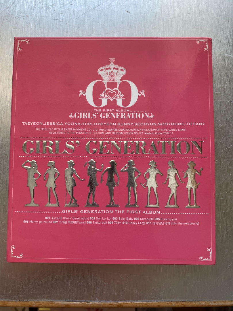 SNSD 少女時代 Girls' Generation 1st Album "Girls' Generation - The First ...