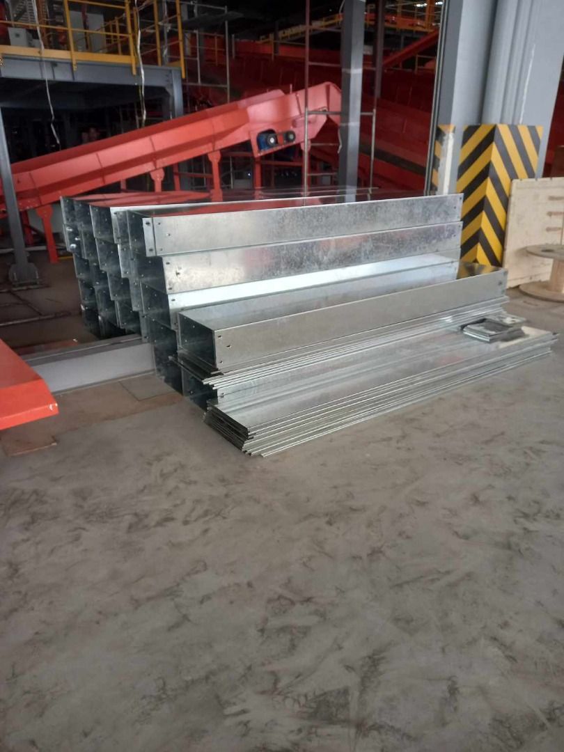 SOLID WIREWAY CABLE TRAY BARE GI SHEET, Commercial & Industrial ...