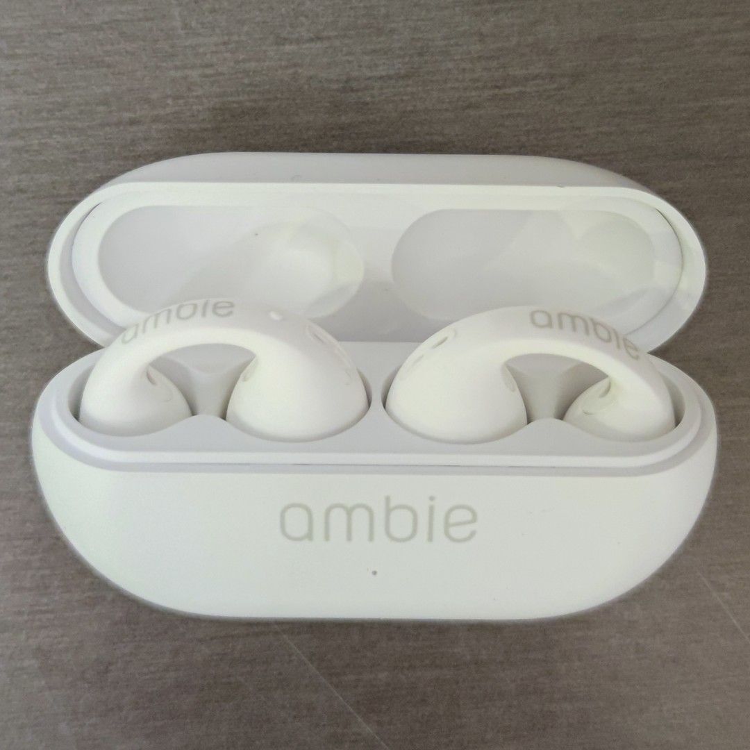Sony Ambie earcuffs AM-TW01 open-ear headphones, Audio, Earphones on Carousell