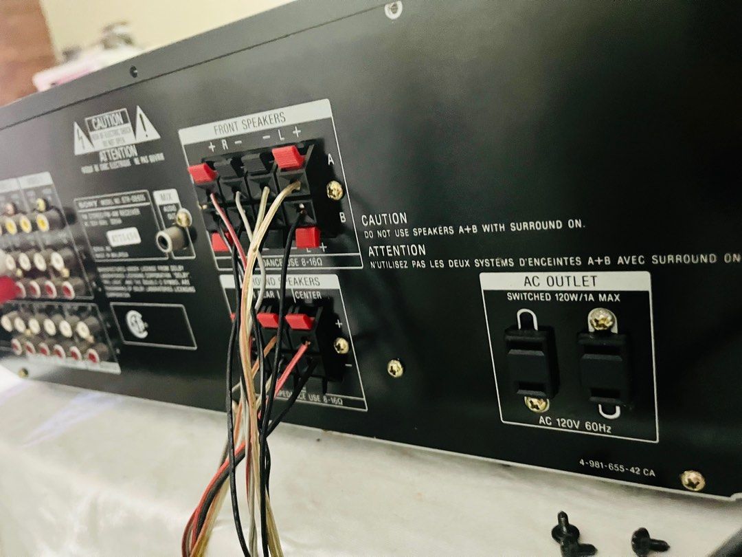 Sony AVR, Audio, Soundbars, Speakers & Amplifiers on Carousell